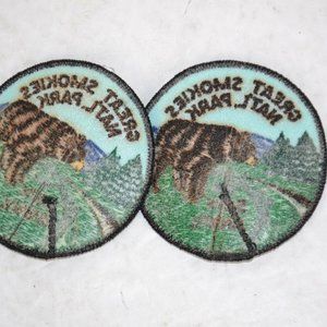 Vintage | Accessories | Vintage 984 Lot Of 2 Great Smoky Mountains ...